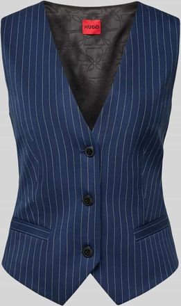 HUGO BOSS Slim Fit Anzugweste mit Viskose-Mix Modell AUMARA-2