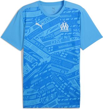 Puma Olympique de Marseille Aufw&auml;rmtrikot Herren, Accessoires, Blau, XL