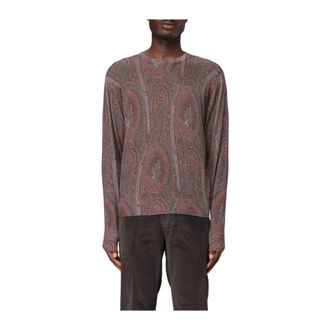 Etro Round-Neck Strickwaren - - Knitwear - Herren - Mehrfarbig - M