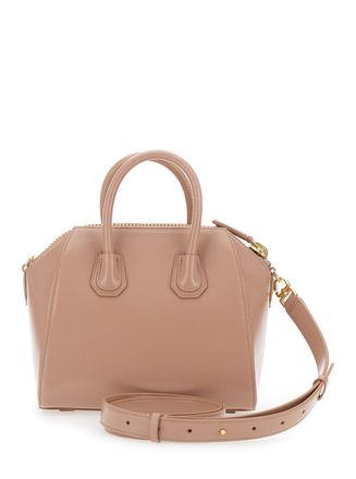 Givenchy Womens Handbag Antigona Nv Pink Calf Leather Handbags Hand Bags