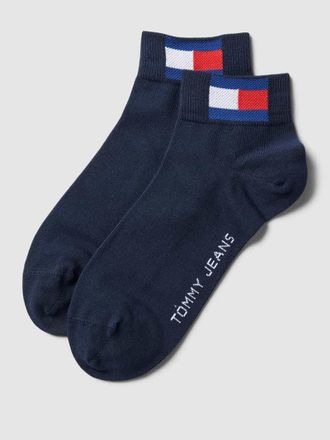 Tommy Hilfiger Sneakersocken mit Logo-Print im 2er-Pack