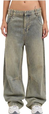 Entire studios Entire Studios, Femme, Jeans, Bleu, Taille: 38 FR Dem Loose Jeans