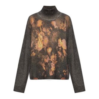 Diesel Femme, Pulls, Gris, Taille: 36 FR Col roul&eacute;s
