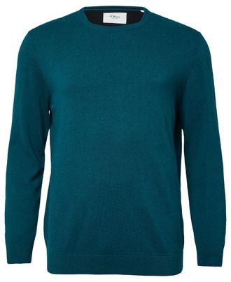 s.Oliver Herren Pullover 2174101 Blue Green 3XL