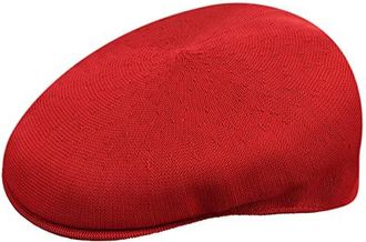 Kangol Casquette Tropic 504 Casquette Casquette d&eacute;t&eacute; (XL (60-61 cm) - Rouge)