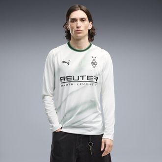 Puma Borussia M&ouml;nchengladbach 26/27 Langarm-Heimtrikot Herren, Accessoires, Wei&szlig;, 3XL