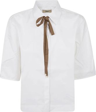 Herno Femme, Blouses et Chemises, Blanc, Taille: 38 FR Gilet