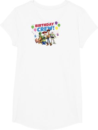 Pixar Disney and Pixars Toy Story Family Party Birthday Crew T-Shirt