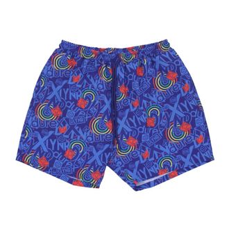 Dolly Noire Blaue Badehose mit Innenliegendem Netz - - Swimwear - Herren - Mehrfarbig - S