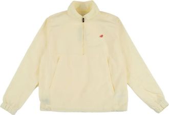 New Balance sweat à col zippé - Tons neutres