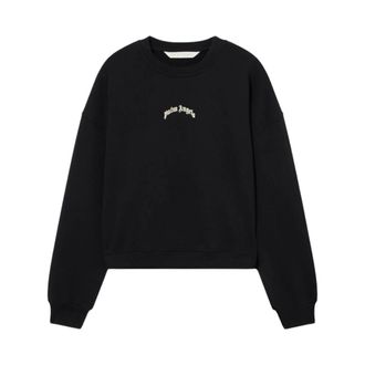 Palm Angels Femme, Sweatshirts et sweats &agrave; capuche, Noir, Taille: 40 FR Palm Angels Sweaters
