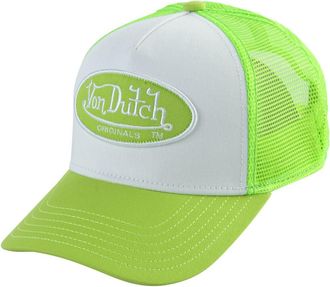 Von Dutch Trucker Cap Boston White Green Wei&szlig; Gr&uuml;n, Size:OneSize