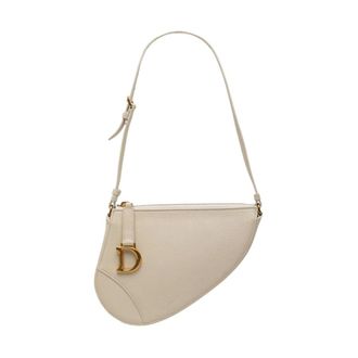 Dior Pre-owned Saddle Leather Bag - - Pre-owned - Damen - Beige - ONE SIZE