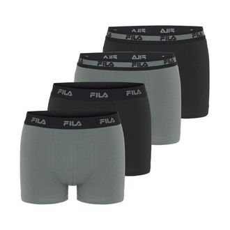 Fila Lot de 4 boxers homme en coton FU5335 et FU5337