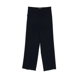 Marina Rinaldi Riccor Wide Cady Hosen - - Trousers - Damen - Blau - 2XL