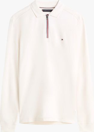 Tommy Hilfiger Polo col zipp&eacute; manches longues