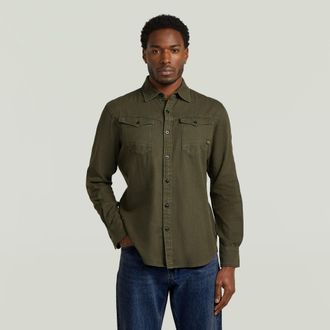 G-Star Arc 3D Slim Hemd - Grau - Herren