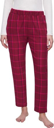 Triumph Womens Mix & Match Tapered Trouser Flannel 02 X Sweatpants, Pink-Light Combination, 48