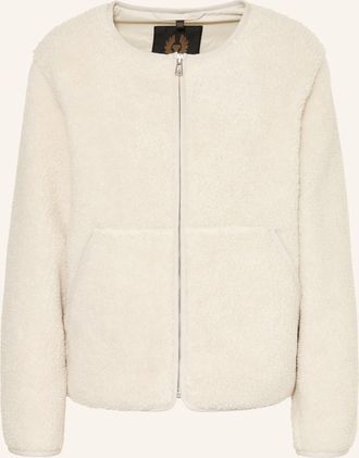 Belstaff Teddyfell-Jacke Prue weiss