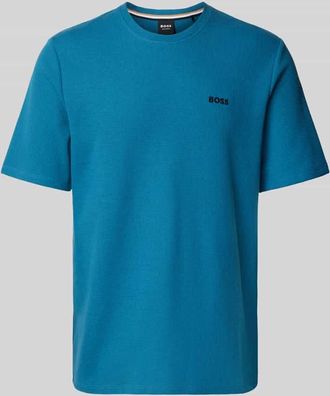 HUGO BOSS Regular Fit T-Shirt aus Baumwoll-Mix