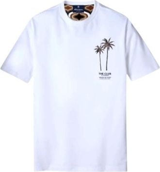 Riviera & Bar Homme, Tops, Blanc, Taille: M Palms Optical