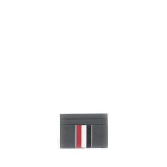 Thom Browne Zweiseitiger Kartenhalter - - Accessories - Herren - Grau - ONE SIZE