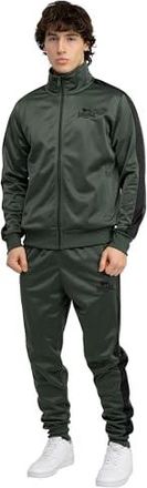 Lonsdale Pember Surv&ecirc;tement, Vert Olive/Noir, XXL Homme