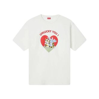 Kenzo Homme, Tops, Beige, Taille: L T-shirt Cartoon
