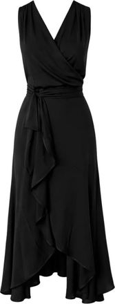 Nouvelle/Silk95Five Femme, Robes, Noir, Taille: 38 FR Shangri La Long Dress