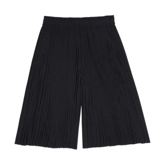 Maison Margiela L&auml;ssige schwarze Polyestershorts - - Shorts - Damen - Schwarzk - XS