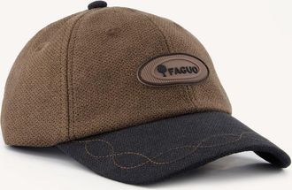 Faguo Casquette marron et taupe