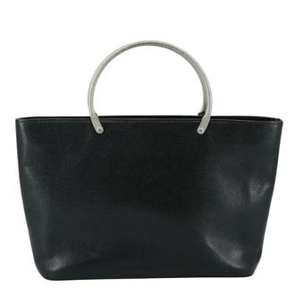 Chanel Pre-owned Cuir sacs-main - Femme - Pre-owned - Noir - Taille: ONE Size