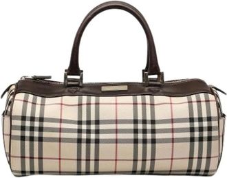 Burberry Pre-owned House Check Canvas Handbag - - Pre-owned - Damen - Beige - ONE SIZE