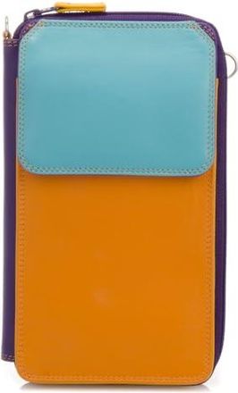 Mywalit Portefeuille Femme en Cuir Zip Round Purse with Shoulder Strap - 1220-115 - Copacabana