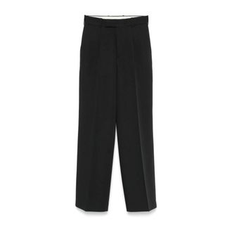 R&oacute;he Femme, Pantalons, Noir, Taille: 40 FR Wide Pantalons