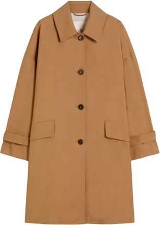Max Mara Mtcpetali Trench Coat - Femme - Manteaux - Brun - Taille: 38 FR