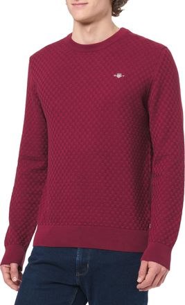 GANT Micro Texture C-Neck