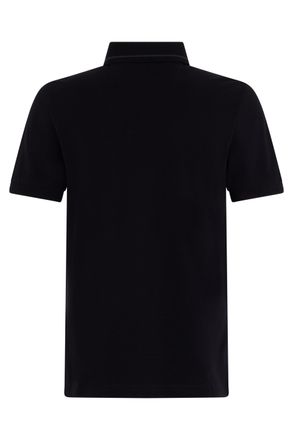 HUGO BOSS Mens Polo Shirt Cotton Short-Sleeve Black T-shirts And Polos