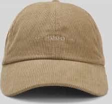 HUGO BOSS Cap aus reiner Baumwolle mit Label-Stitching