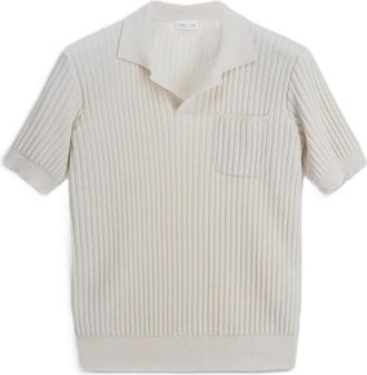 Roberto Collina Homme, Tops, Beige, Taille: 2XL Polo MC Costa Piatta