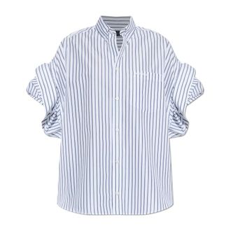 Balenciaga Oversize Shirt - - Blouses & Shirts - Damen - Wei&szlig; - S