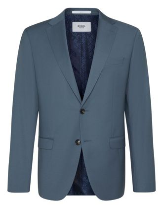 Digel Anzugsakko aus feiner Schurwolle mit Stretchanteil, Slim Fit in