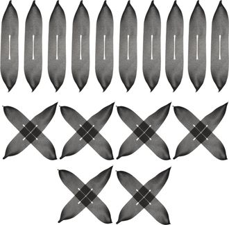 Cabilock 20st&uuml;cke Schwammh&uuml;lle Zum Schutz Von Kleiderb&uuml;geln rutschfeste Abdeckung F&uuml;r Heimgebrauch Schutzzubeh&ouml;r F&uuml;r Kleiderb&uuml;gel Anti-rutsch-Abdeckung F&uuml;r Lad