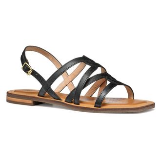 Geox Damen D Sozy QC A Slide Sandal, Black, 39.5 EU