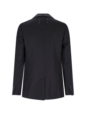 Maison Margiela Mens Jackets Black Virgin Wool