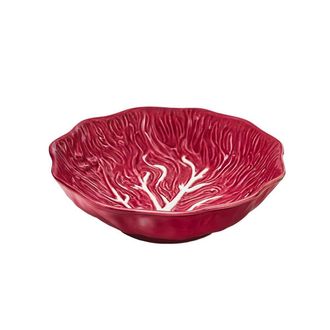 BITOSSI HOME Radicchio Salad Bowl 29.5x8.5h