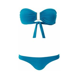 Melissa Odabash Barcelona Bikini Set - - Swimwear - Damen - Blau - S