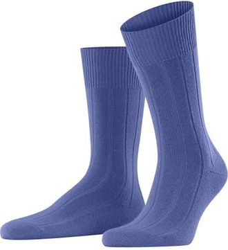 Falke Lhasa Rib M So Laine Cachemire Unies Chaussettes, Bleu Water 6550, 39-42 Homme