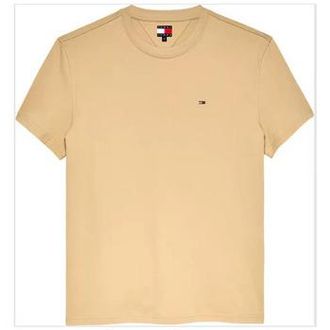 Tommy Jeans TEE SHIRT REG SFLAG - GENTLE GOLD - L