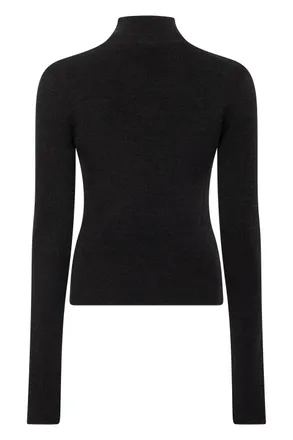 Ganni Womens Sweater Wool Phantom